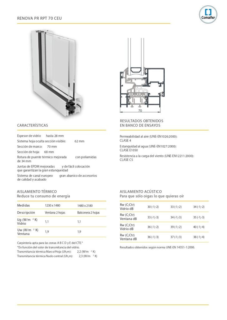 70 HO CEU - Comalfer